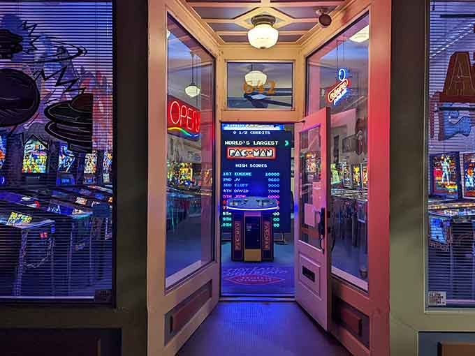 That entrance glow promises exactly what's inside: pure, unadulterated fun waiting to welcome you home.