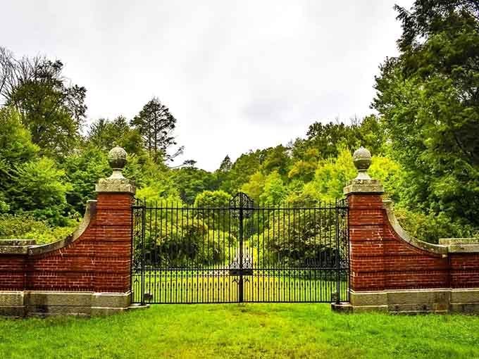 Behind these ornamental gates lies proof that Massachusetts knows how to do elegance without being stuffy about it.
