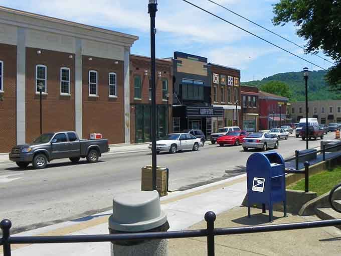 Downtown Monticello's brick facades and local shops create that Norman Rockwell vibe without the museum admission fee.
