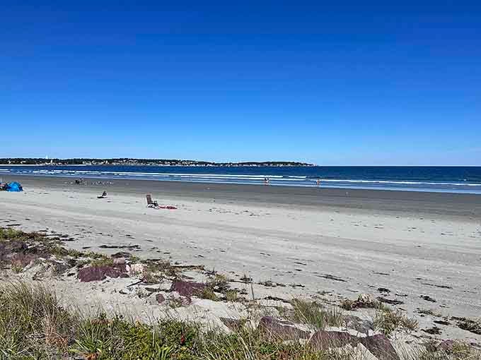 That perfect stretch of coastline where the sand meets the sea and your stress melts away completely.