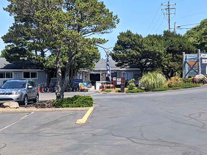 The village center keeps things refreshingly simple&mdash;no neon signs, no traffic jams, just coastal charm at its finest.