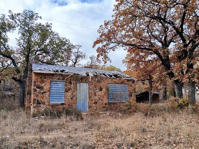 This weathered stone building once housed exotic creatures; now it houses memories and really excellent photo opportunities.