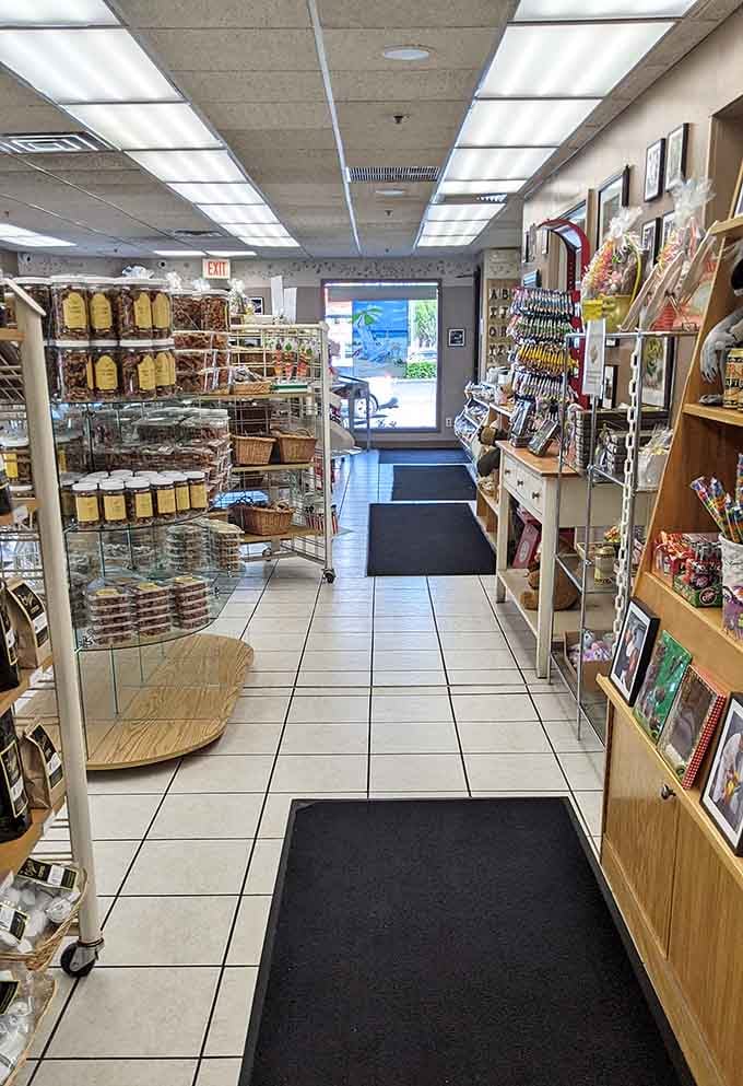 Clean, bright, and packed with temptation at every turn, this is what candy store dreams look like.