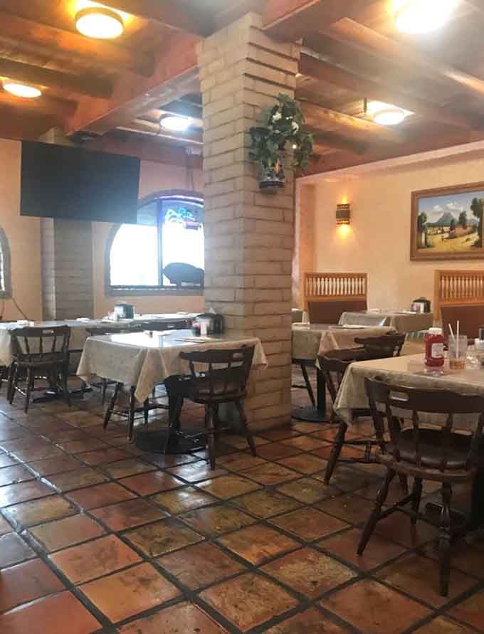Step inside to find terracotta tiles, white tablecloths, and the promise of authentic Mexican cuisine done right.