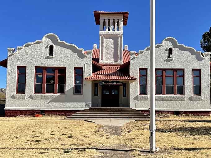 This Spanish mission-style beauty houses stories of miners, ranchers, and the folks who built the West one day at a time.
