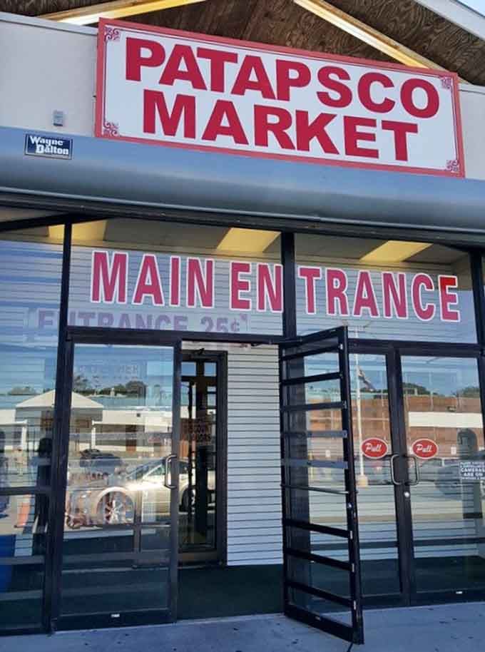 The main entrance beckons like a portal to treasure hunting glory, promising adventures in every aisle inside.