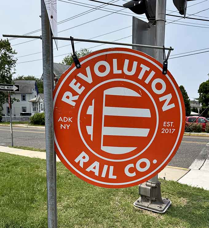 That bright orange logo promises adventures your regular Saturday routine desperately needs.
