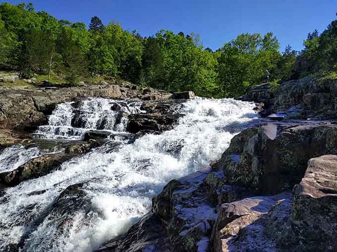 When the waterfall's roaring like this, swimming takes a backseat to pure jaw-dropping spectacle and photography.