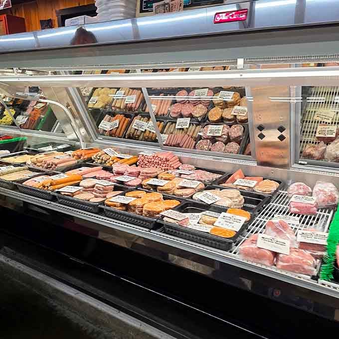 Fresh meats lined up like edible artwork, ready to transform your dinner table into something worth bragging about.