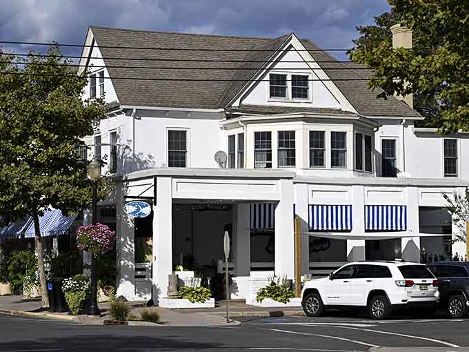 Classic coastal architecture meets modern comfort, where every meal feels like a special occasion by the sea.