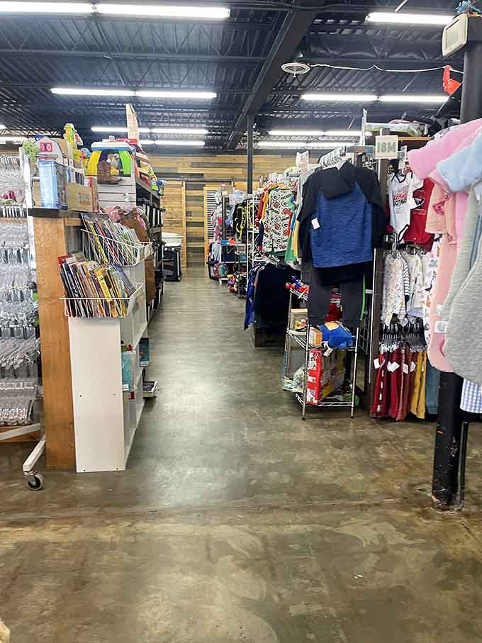 Endless aisles of possibilities stretch before you like a choose-your-own-adventure book where everyone wins and saves money too.