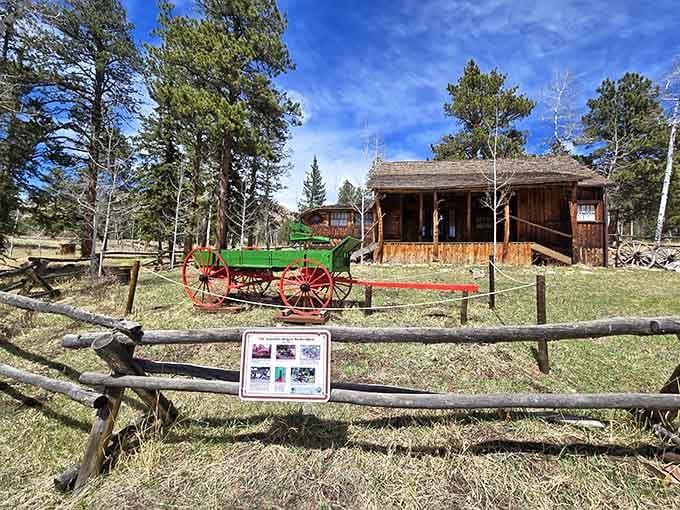 Historic cabins and vintage wagons prove Colorado's past was way more photogenic than anyone's carefully curated Instagram feed.