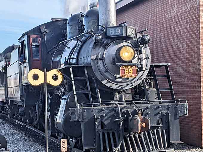 Canadian National 89 looks ready to star in its own Hollywood movie, minus the special effects budget.
