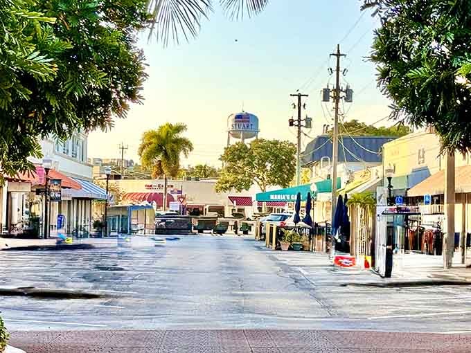 Downtown Stuart's colorful streets prove that retirement communities don't have to look like beige waiting rooms with palm trees.