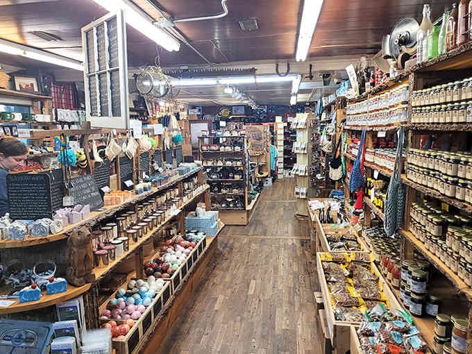 Aisles packed tighter than your grandmother's attic, but infinitely more delicious and way better organized.
