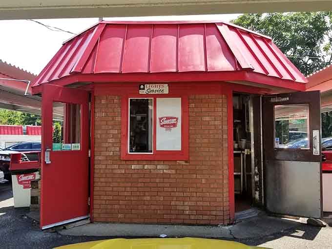 The heart of the operation, where orders fly out faster than you can finish saying "extra pickles, please."