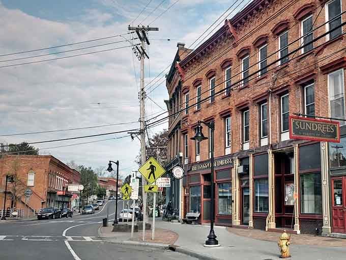 Small-town charm meets historic architecture in downtown Trumansburg, where every building tells a century-old story.