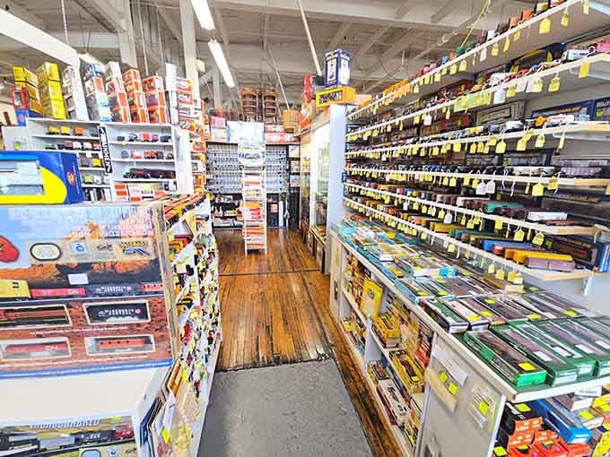 Endless aisles stretch before you like chapters in the world's most interesting book you never knew existed.