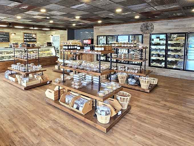 Step into a space where rustic meets refined and every corner whispers "take me home" to hungry shoppers.