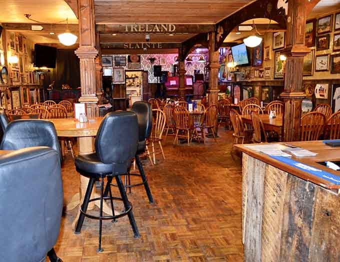 Step inside and you'll swear you can hear the echoes of miners celebrating their latest strike.