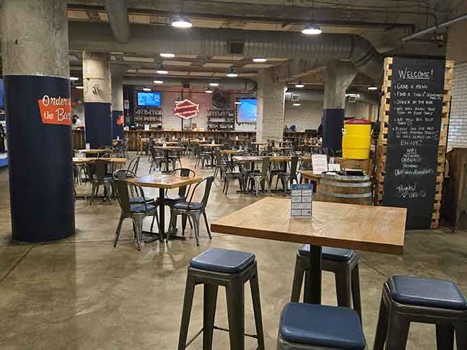 Industrial chic meets Midwestern comfort in a space so inviting you'll forget you came for just one beer three hours ago.
