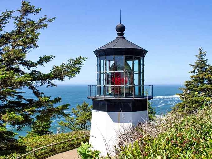 Standing guard since 1890, this petite lighthouse proves that good things really do come in small packages.