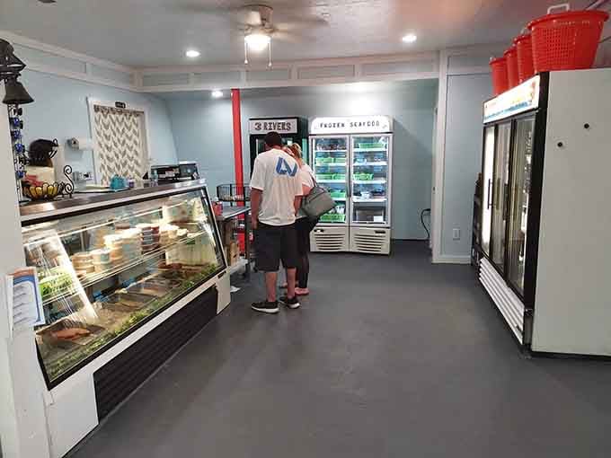 Clean, bright, and stocked with fresh seafood, this is where your Chesapeake Bay dreams become delicious reality.