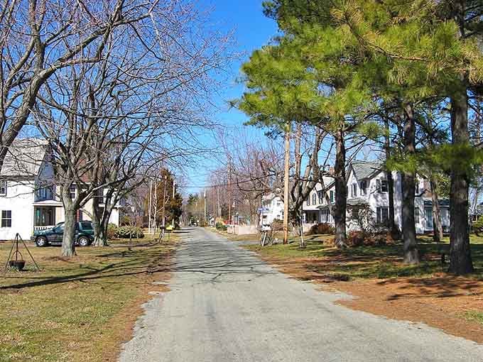 Tree-lined streets where the speed limit is more suggestion than law, and nobody's complaining about it.