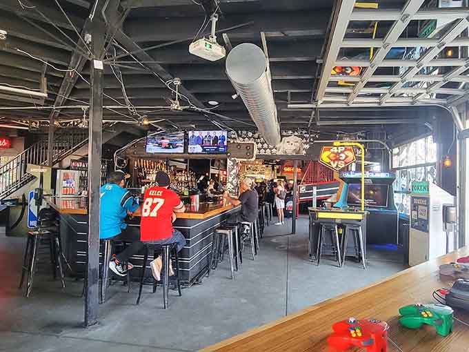 Open spaces, vintage games, and a full bar prove that adulting doesn't have to mean giving up fun.