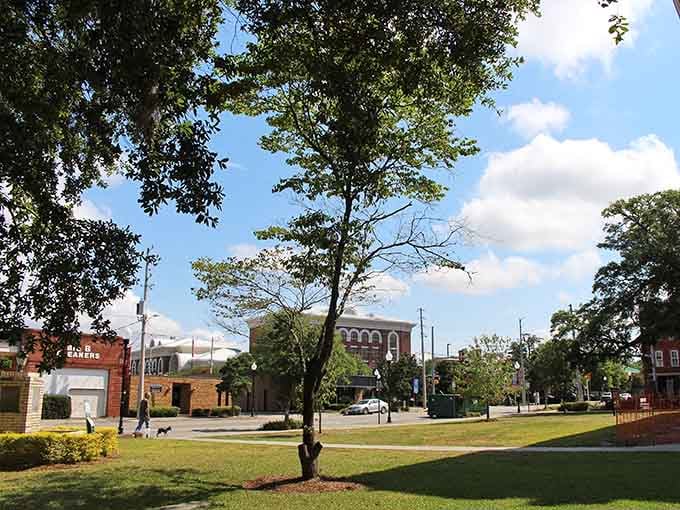 Tree-lined streets and actual breathing room between buildings? Valdosta remembers when cities were built for humans, not just cars.