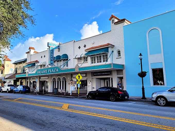 Downtown's Spanish Mediterranean architecture proves that some things age better than your high school yearbook photo.