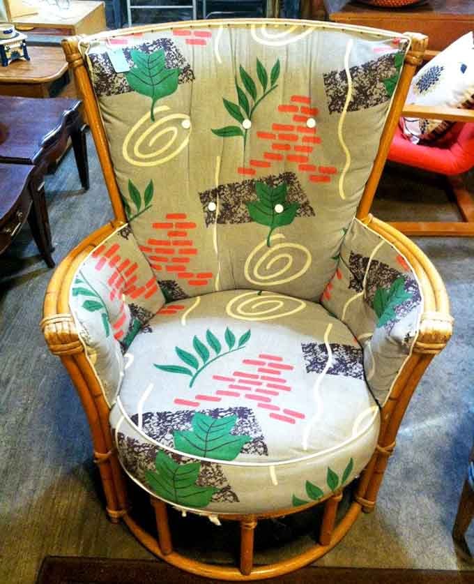 This mid-century rattan beauty is just waiting to become the conversation piece your living room desperately needs.