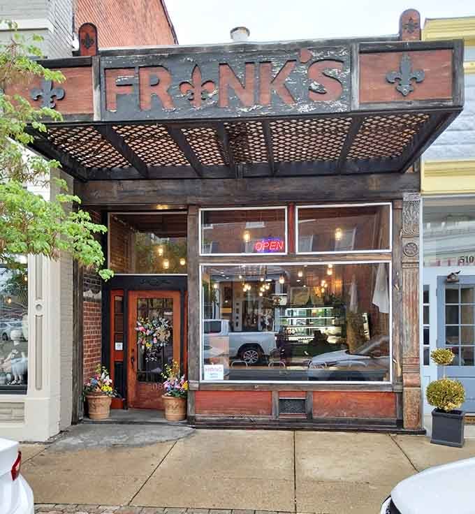 Frank's has been serving locals with that vintage charm that makes every meal feel like visiting grandma's house.