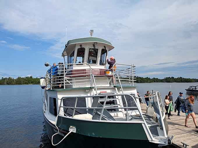 This floating chariot is your ticket to places maps can't quite reach, carrying explorers into Minnesota's liquid wilderness.
