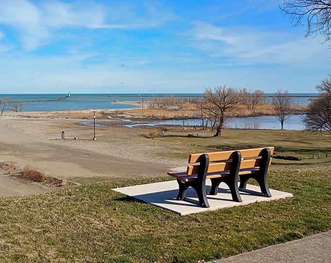 These benches have witnessed more stunning sunsets than most people see in a lifetime, and they're free.