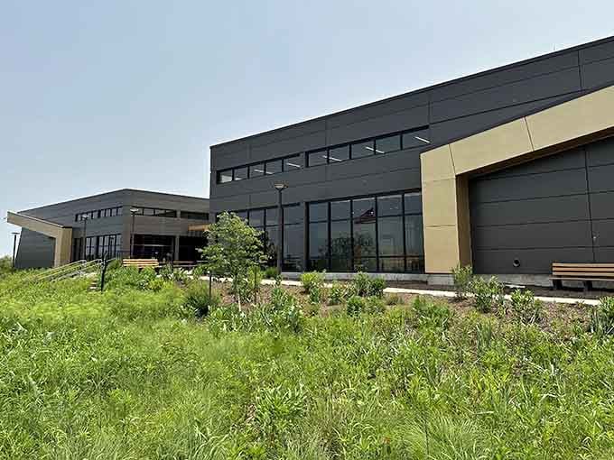 Modern architecture meets environmental science at this striking interpretive center that tells an extraordinary redemption story.
