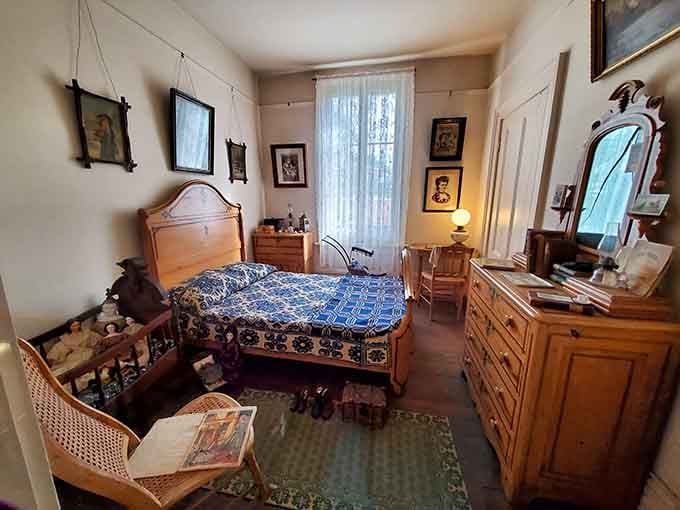 Period furnishings so authentic you half expect the family to walk in, though some say they never really left.