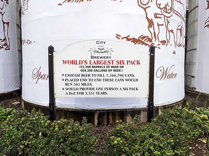 The math is staggering: 688,200 gallons could keep one person in six-packs for over 3,000 years.