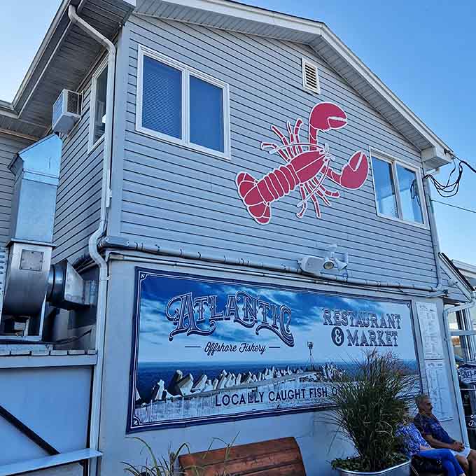 When a giant red lobster decorates your building, you're making a delicious promise you'd better keep.