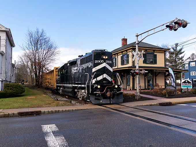 When a freight train rolls through your downtown, you know you've found authentic small-town America at its finest.
