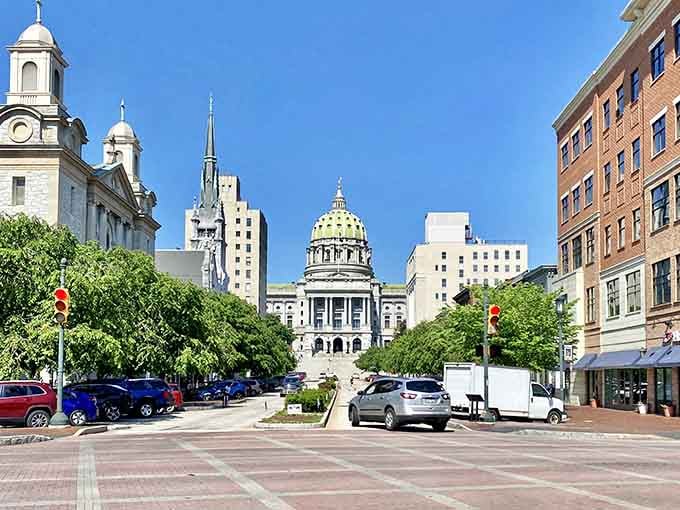 That Capitol dome rising like a beacon proves government buildings can actually be beautiful when they put their minds to it.