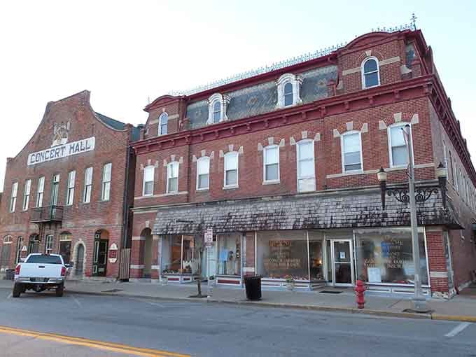 Concert Hall's weathered brick facade stands proud like a grande dame who's seen every dance craze since the Charleston.