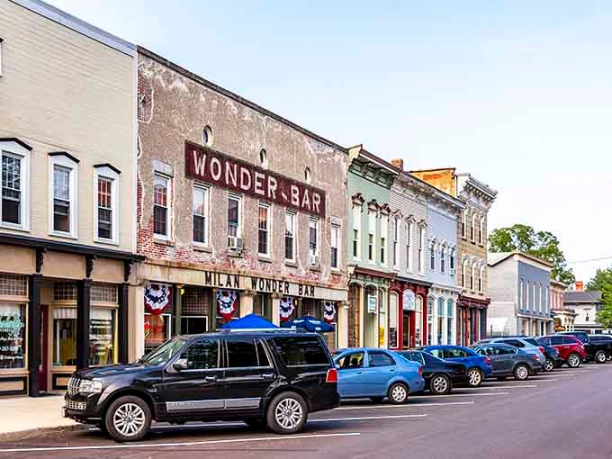 The Wonder Bar sign stands proud like a badge of honor from an era when buildings had character.