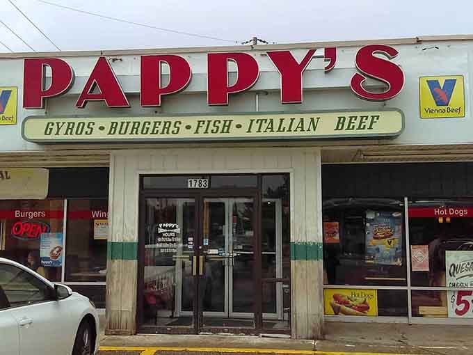 When the sign says Italian beef and gyros alongside hot dogs, you know you've found a serious eating destination.