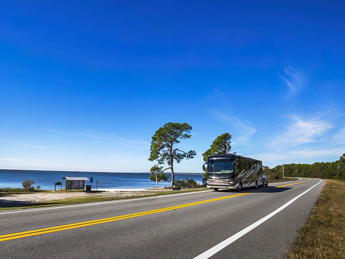When your RV has a better view than most beachfront condos, you're doing retirement absolutely right.