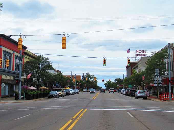 Tree-lined streets stretch toward the horizon where small-town charm meets the kind of peace you can't buy anywhere.