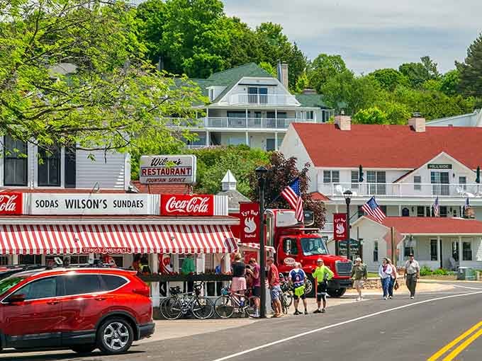 Those red-and-white striped awnings promise ice cream and sundaes that'll make you feel like a kid again.
