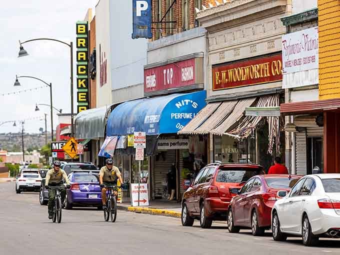Border town charm meets everyday practicality on streets where neighbors still wave and prices stay reasonable.