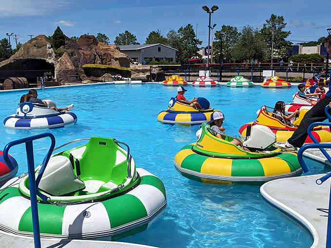 Nothing says summer fun like bumper boats that turn everyone into gleeful water warriors, regardless of their age or dignity.
