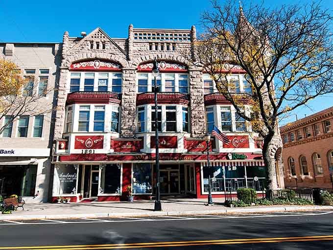 Stone facades and ornate balconies create the perfect backdrop for discovering your next favorite meal in town.